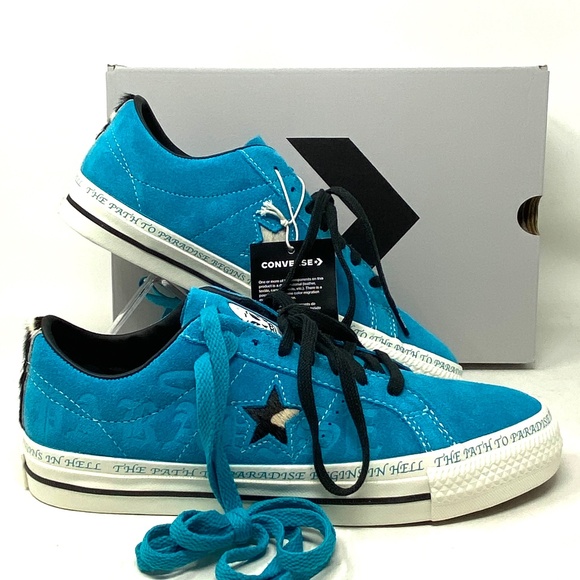 Converse | Shoes | Converse X Paradise Sean Pablo One Star Pro Ox Teal ...